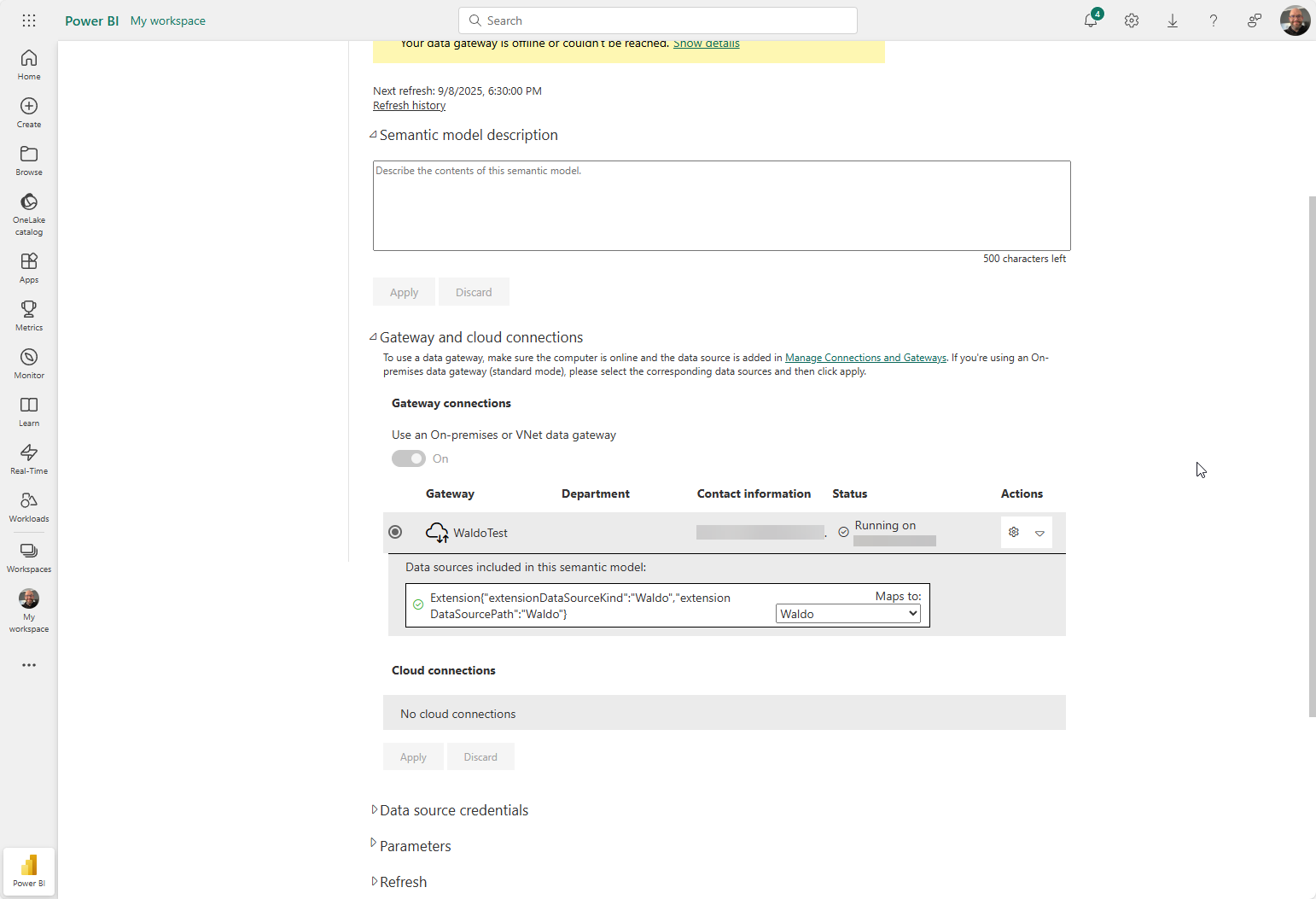 How to use Waldo Power Bi Connector With Power BI Service? – Help Center